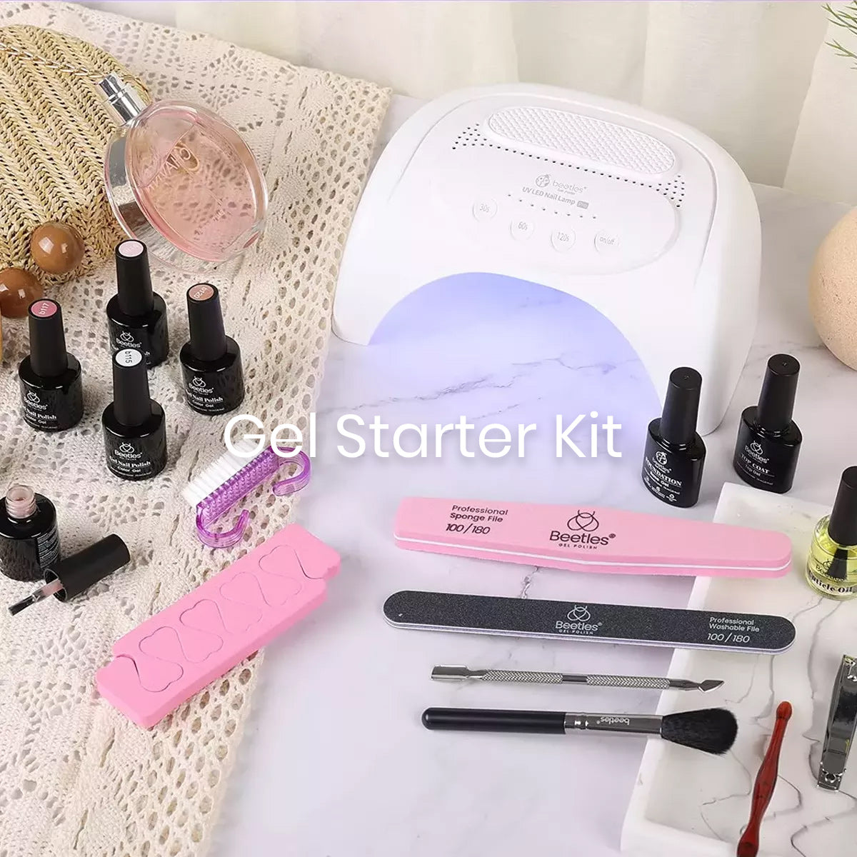 All-in-One Nail Kit - The Perfect Manicure Gift for Professionals and ...