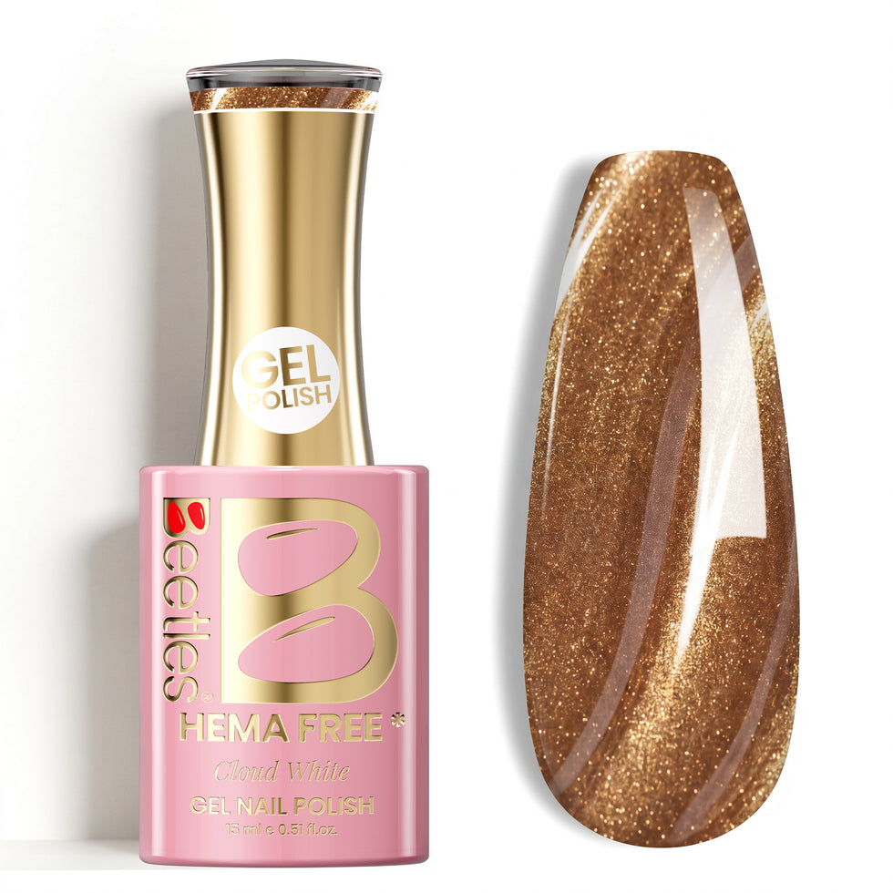 Beetles Gel Polish Stay Shining - Gel Nail Polish Champagne Nude for E