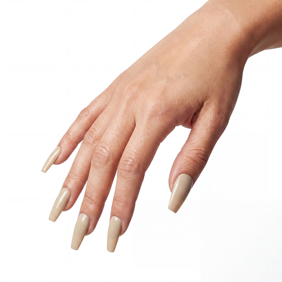 Beetles Gel Polish Stay Shining - Gel Nail Polish Light Milk Tea Nude