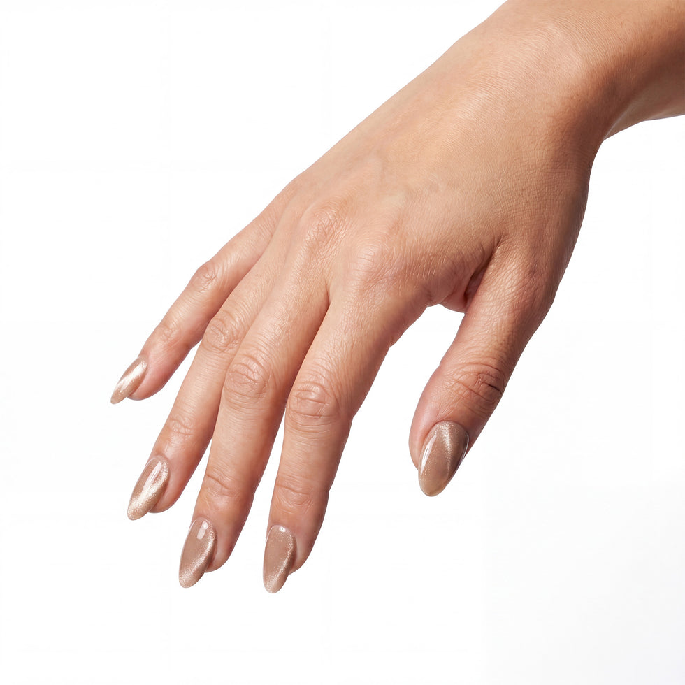 Beetles Gel Polish Stay Shining - Gel Nail Polish Champagne Nude for E