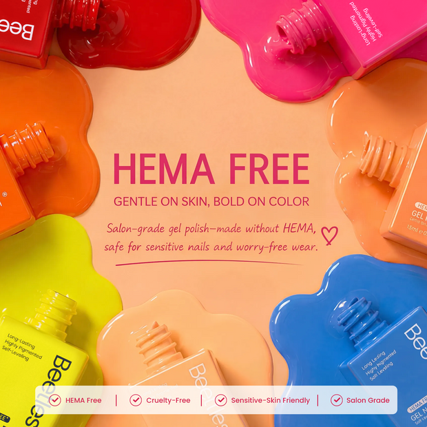 (Each 15ml) Citrus Garden - Beetles 30 Colors HEMA Free Summer Nails G ...